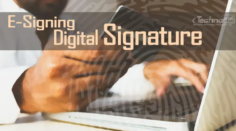 E-Signing: Understanding Digital Signature - Technocript.com