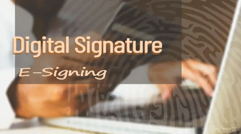 E-Signing: Understanding Digital Signature - Technocript.com